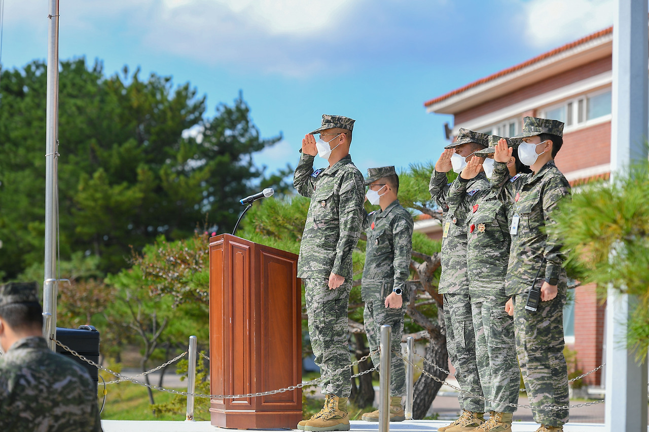 해병대 부사관 후보생 398기 입소식 해병대 날아라마린보이 장교부사관교육대 관련자료 해병닷컴