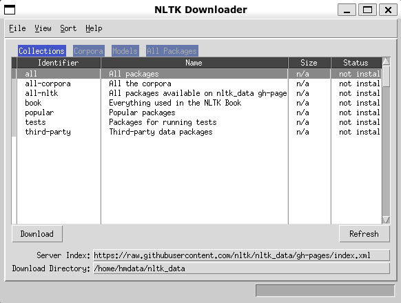 [자연어처리] NLTK 설치 및 소개