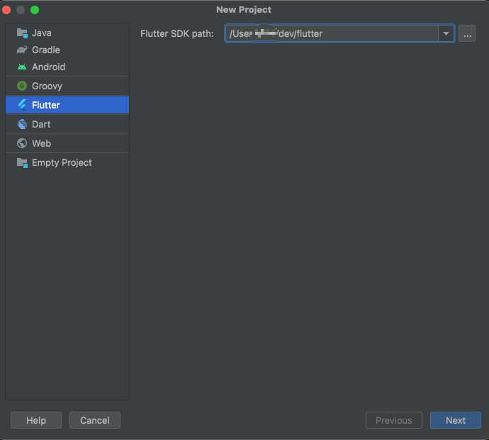 [Flutter] Android Studio 프로젝트 생성 및 앱 실행