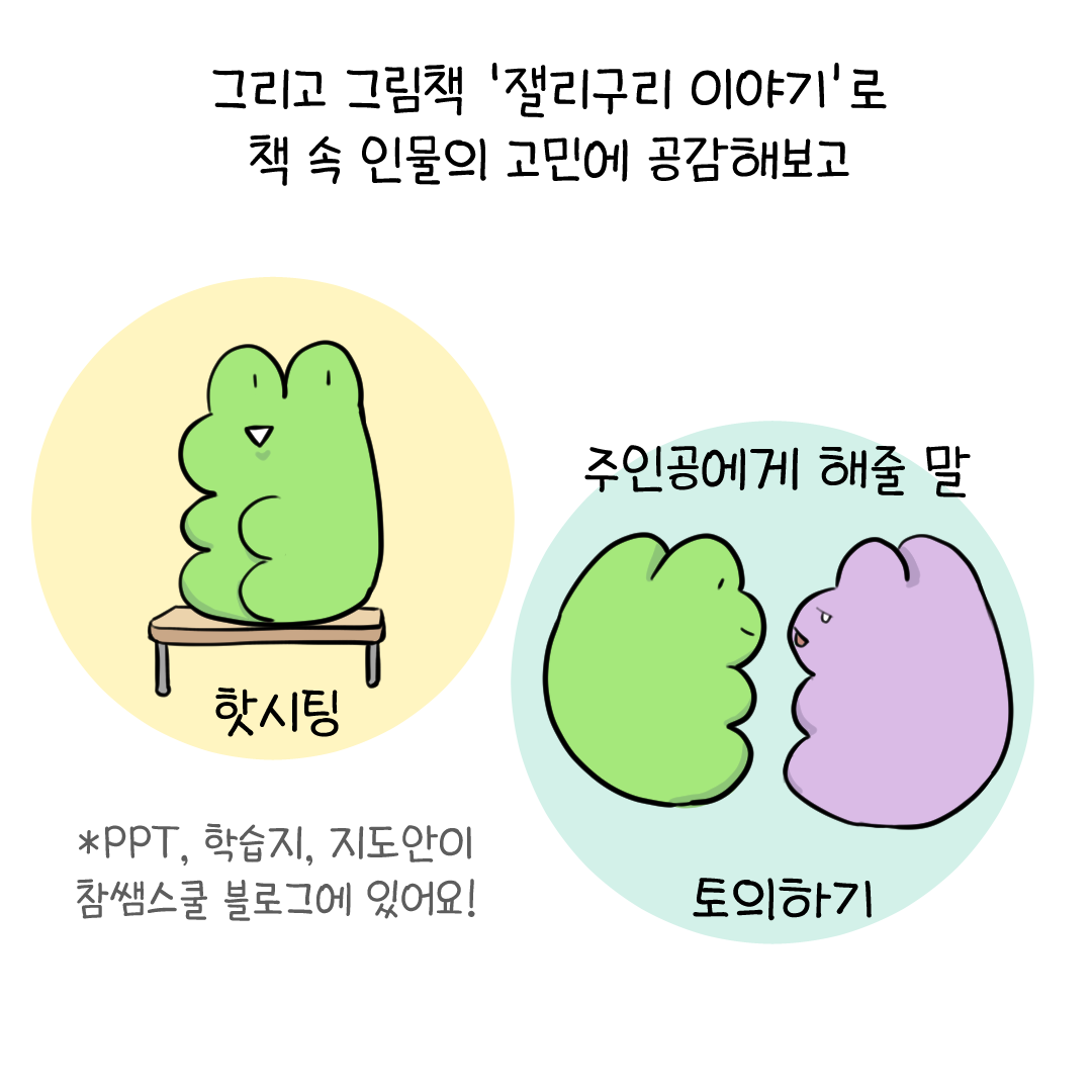 교실레시피 공감수업 레시피 잴리구리 이야기 그림책 활용