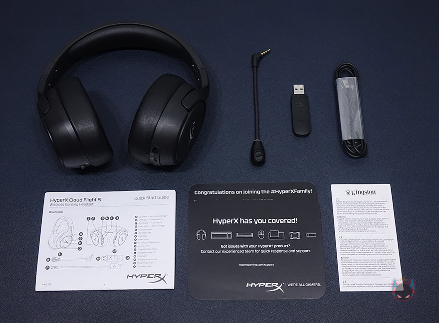 충전까지 무선으로 해주는 무선 게이밍 헤드셋! - HyperX Cloud Flight S