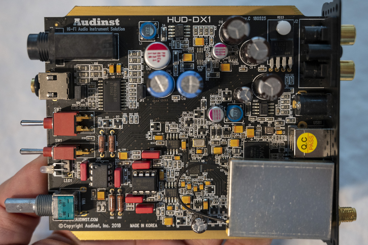 [DAC/헤드폰앰프] OPAMP 업그레이드하기/오딘스트 HUD-DX1 Blue24/MUSES8920