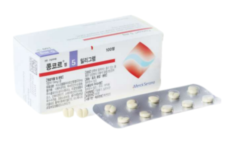 콩코르정 25mg 5mg 복용법 고혈압 협심증 심부전 완치 주의사항 꼭 숙지하세요