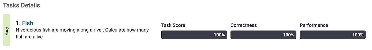 [Algorithm/Swift] Codility / Fish :: moonshot