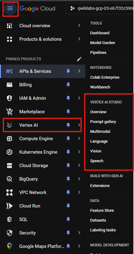 [Google Cloud] Vertex AI Studio 및 API 사용 설정