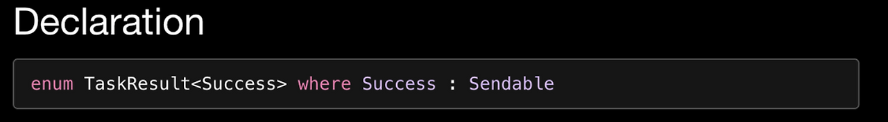 SwiftUI) TCA 비동기처리, TaskResult타입