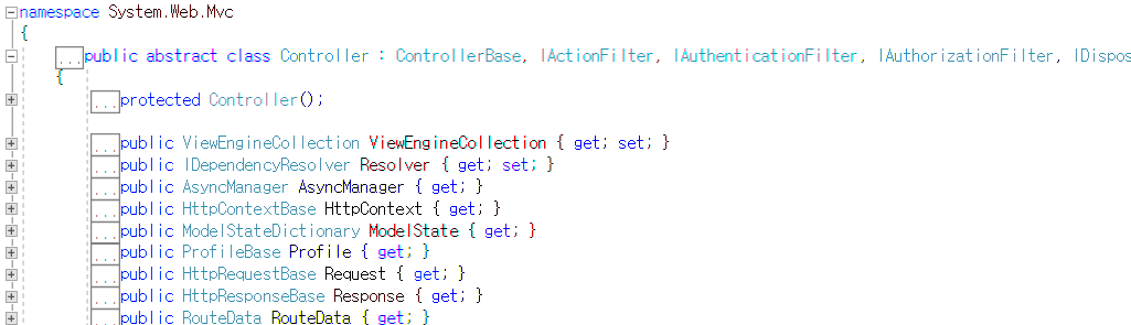 ASP.NET MVC] Controller, Actions, IController, ControllerBase