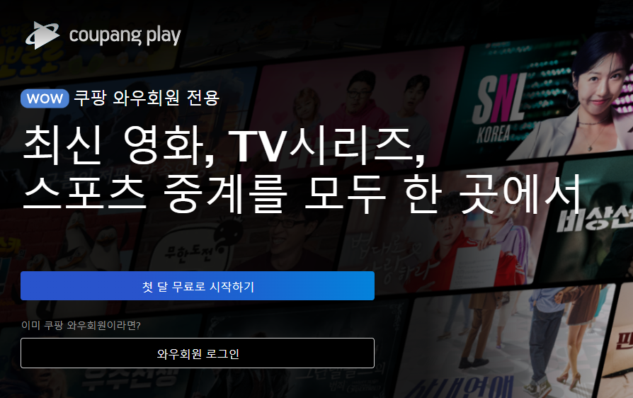 쿠팡플레이 Pc버전 사용방법 컴퓨터 Tv에서 무설치 시청하기 프로그램 다운로드 소프트웨어앱 설치대행