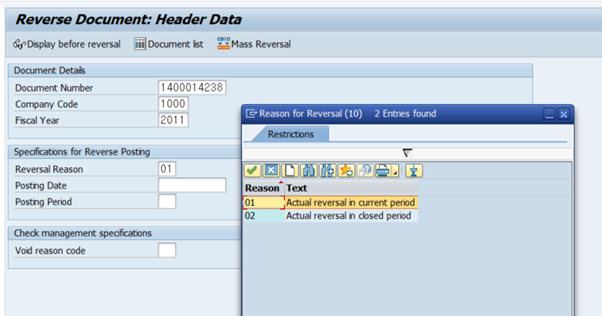 SAP 전표 취소하기 - 역분개 (일반전표, 반제전표 모두 다 총정리)