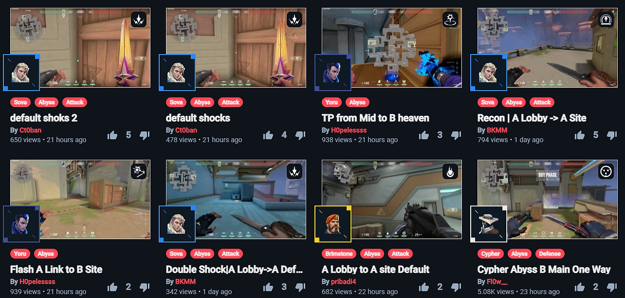 휴블 :: 발로란트 전적검색 사이트 총정리 +링크포함 (닥지지,트래커,op.gg)