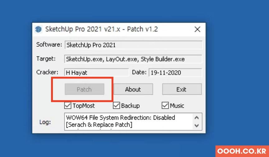 스케치업 2021 크랙 무료 다운로드 Sketchup 2021