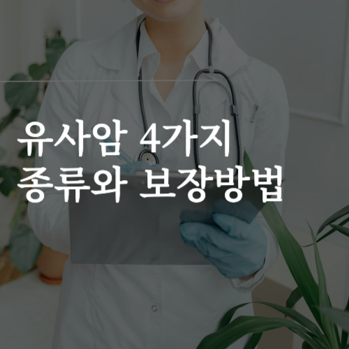유사암 종류 4가지 갑상선 경계성종양 제자리암 피부암