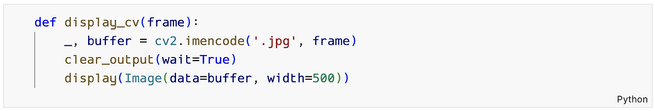 Jupyter Notebook에서 OpenCV 사용할때, 영상 확인하는 법