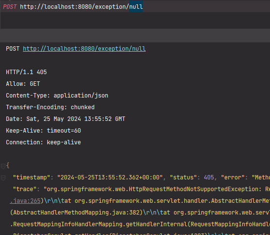 [Java] Spring Boot 3 @RestControllerAdvice @ExceptionHandler 사용법