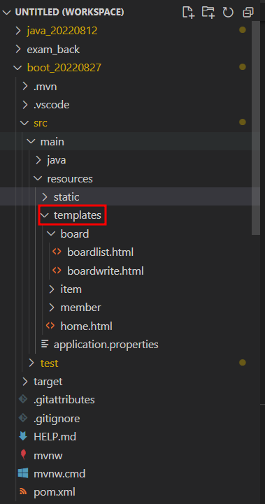 46일차 spring 화면 표기html, controller에서 data 받아오기, thymeleaf, rest controller, controller 차이점