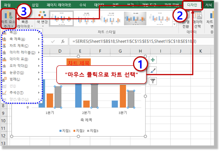 014 엑셀 기초 특강 차트 기능 총정리 110 그래프 그리기