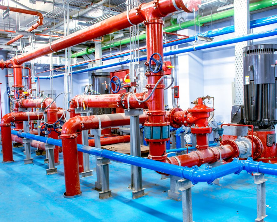 소방 펌프의 흡입측 배관 설계 소화펌프 Fire Water Pump