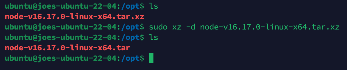 리눅스에서 압축푸는법 및 압축하는법 (zip, tar, gz, xz, tar.gz, tar.xz) 명령어 정리와 예제