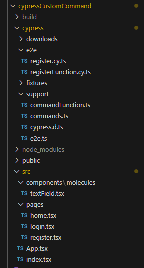 [React] Cypress Custom Command 사용하기