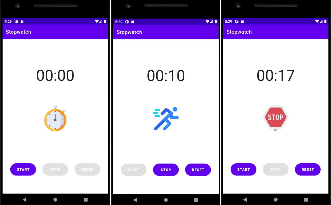 [Android/Kotlin] Chronometer 클래스로 스톱워치 구현하기