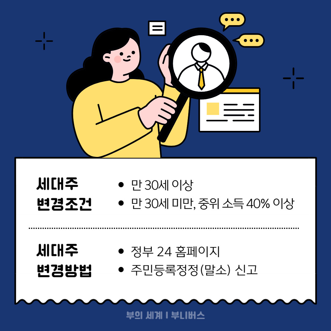 무주택 세대주 청약 조건기준 기간 세대원 제대로 알기