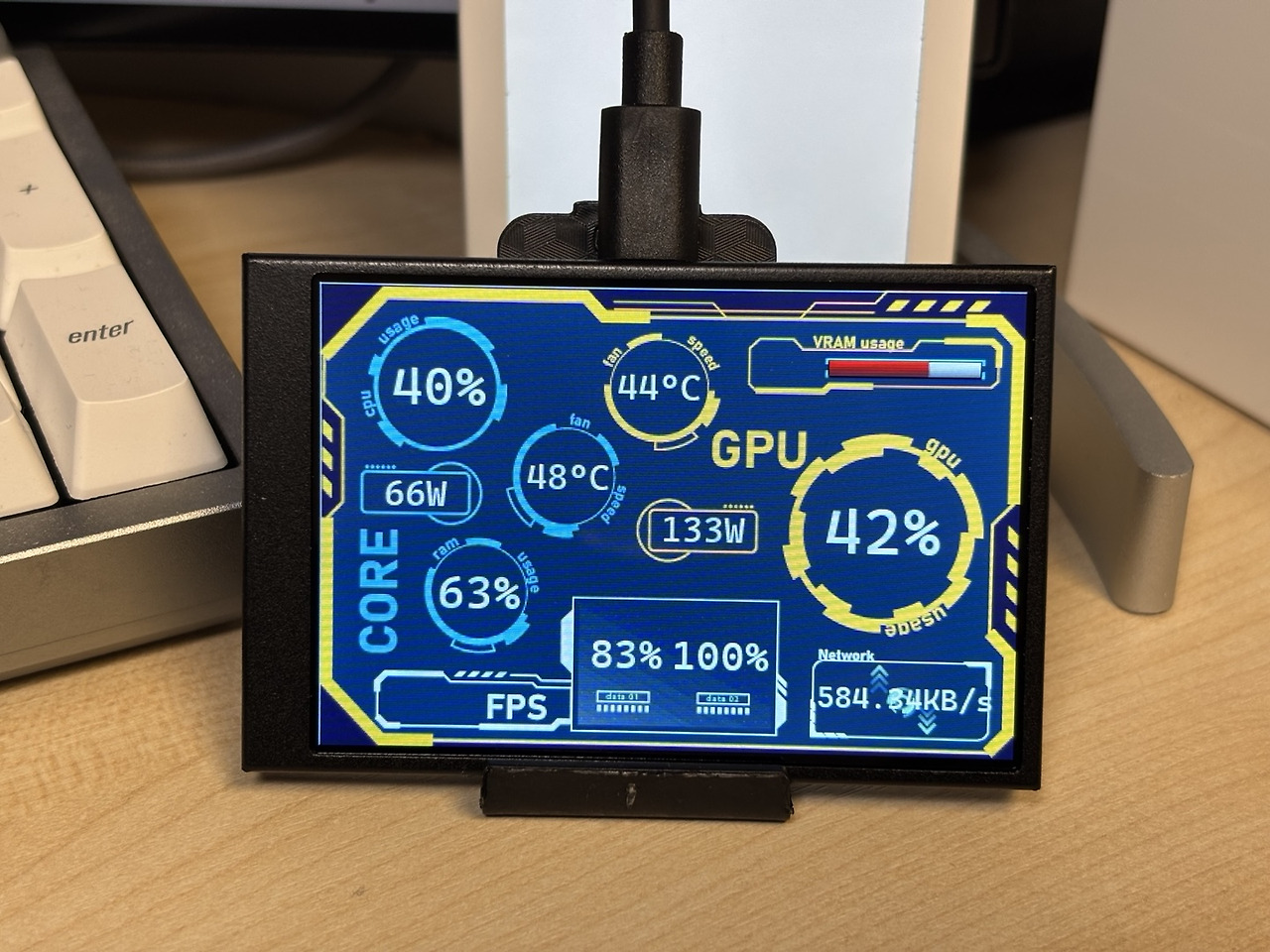 turing smart screen PC 모니터링 디스플레이에 InfoPanel 앱 사용 방법