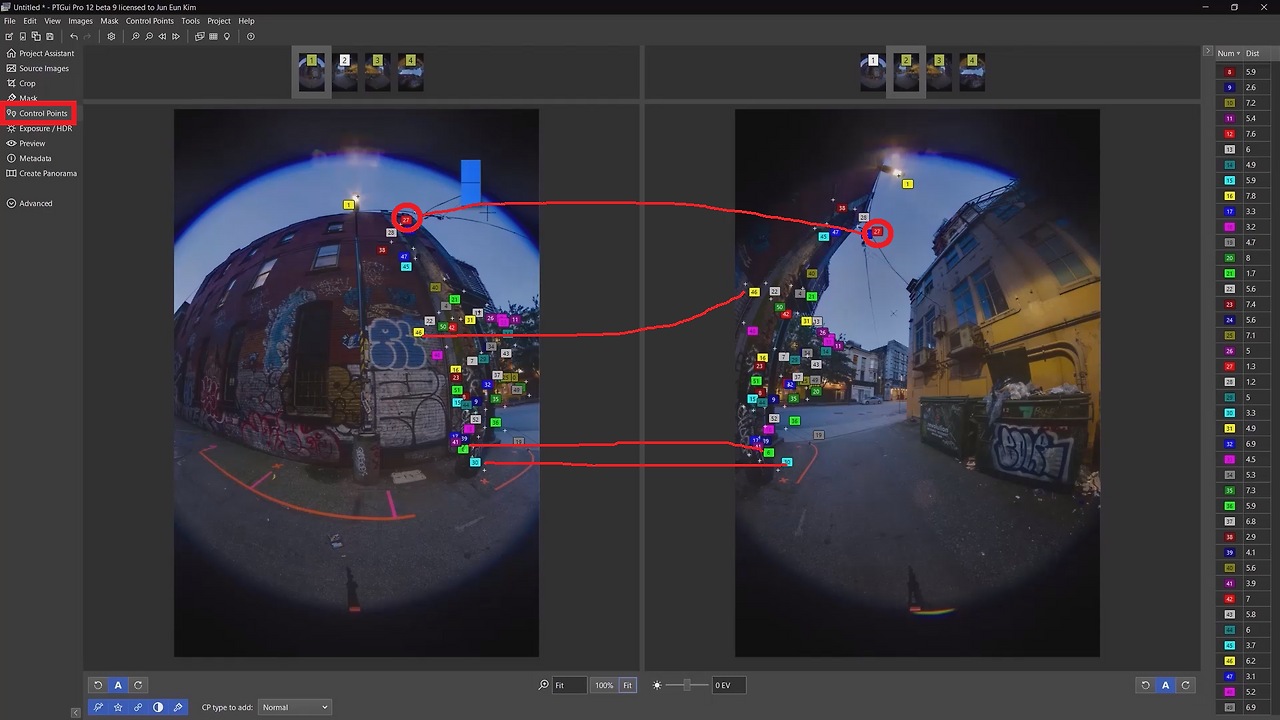 HDRI의 표준(?) 프로그램 PTGUI