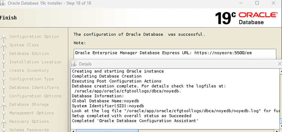 linux에 oracle 19c 설치