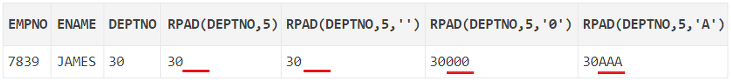 [Oracle] 오라클 LPAD, RPAD 함수 사용법 (0 채우기)