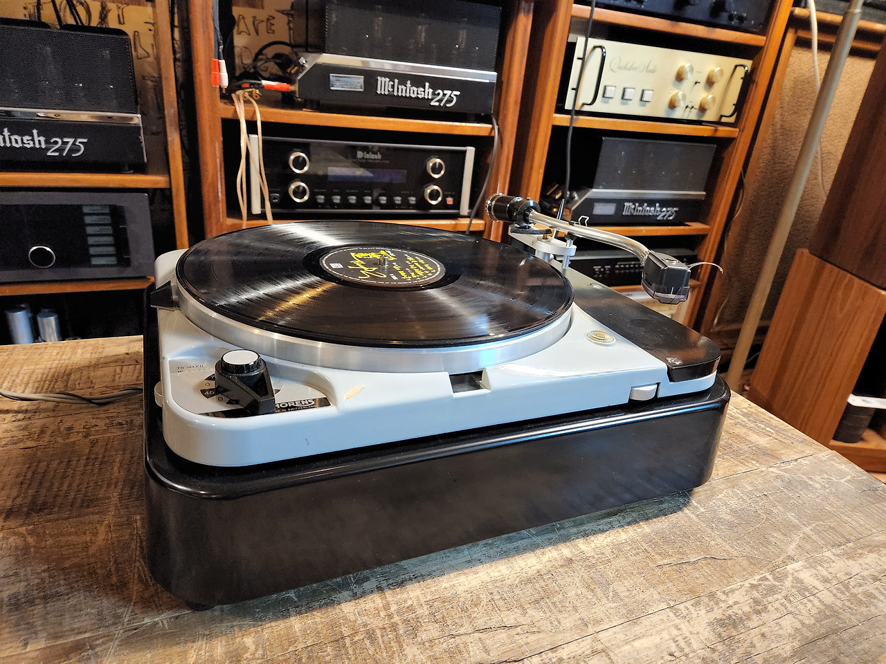 Thorens 토렌스 명기 Td 124mk2 턴테이블 입니다 Rmg212초기형톤암채용 신품spu포함 Stock Out