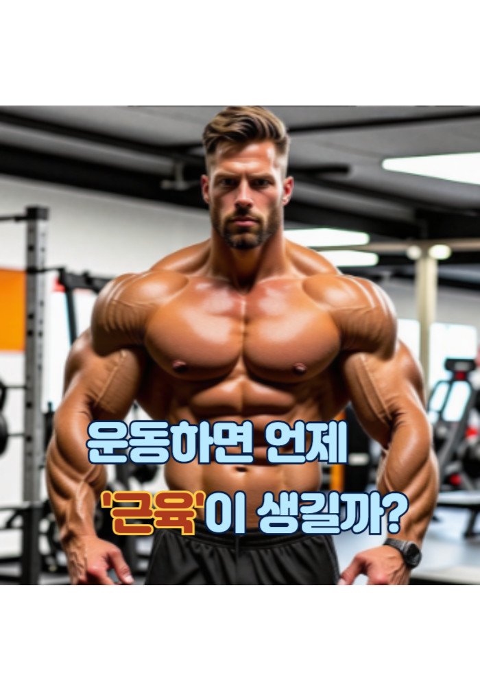 1운동 하면 언제 근육이 생길까