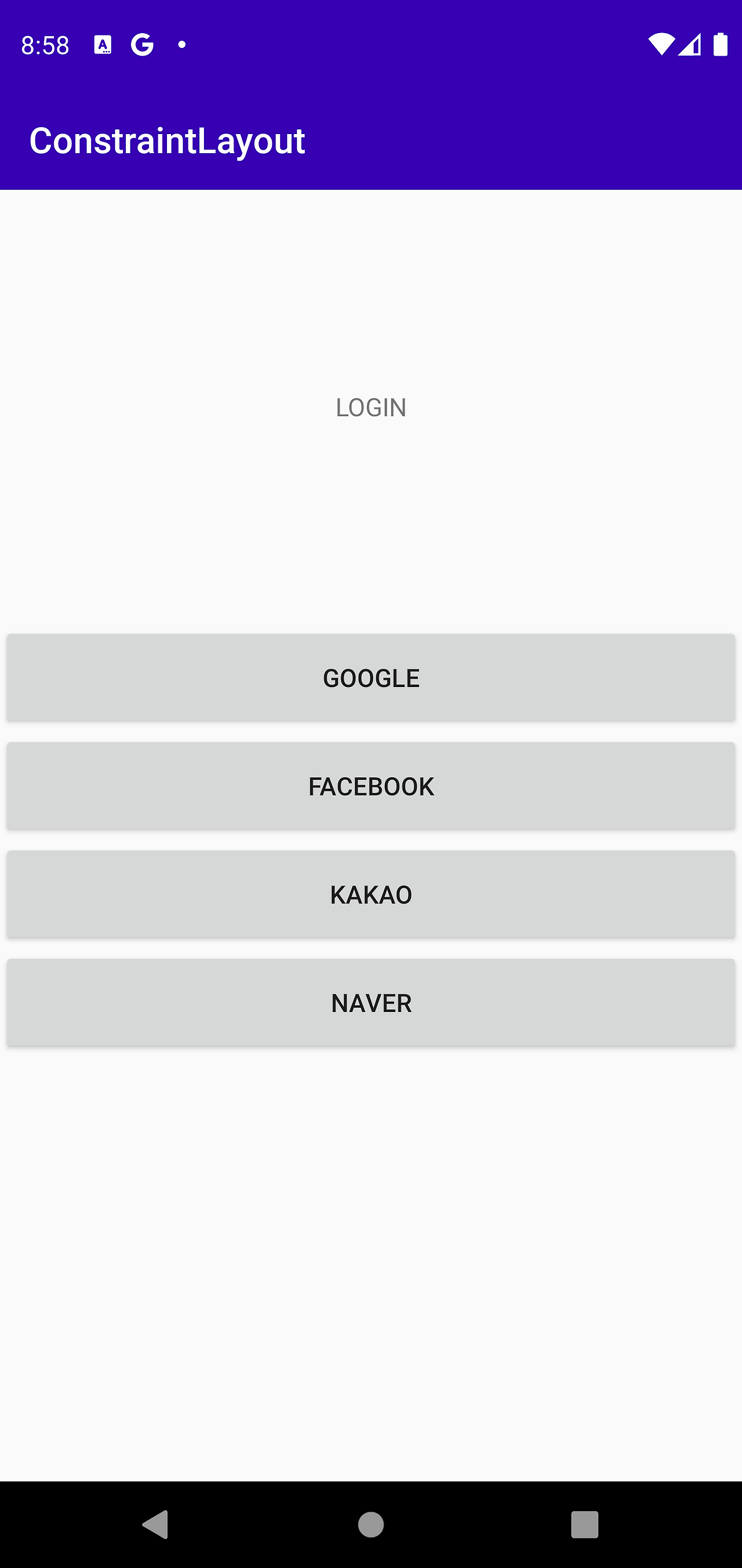 삽질 - Android Scroll View Child View match_parent