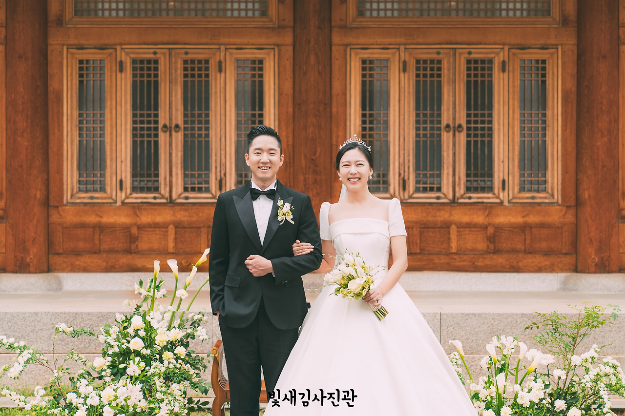 송도 경원재 앰버서더 한옥웨딩 결혼예배 본식스냅 빛새김