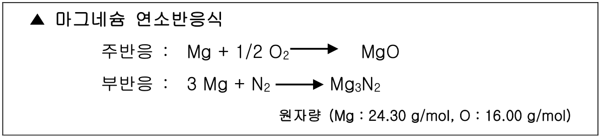 화학및 실험1 4주차 결과보고서 마그네슘 연소 반응을 이용한 산소의 원자량 결정