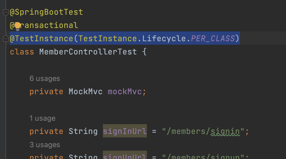 @BeforeAll, @AfterAll non-static 메서드로 호출하는법