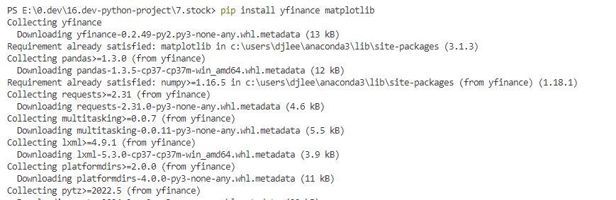 삼성전자 vs SK하이닉스? Python으로 주가 비교하고 시각화하기