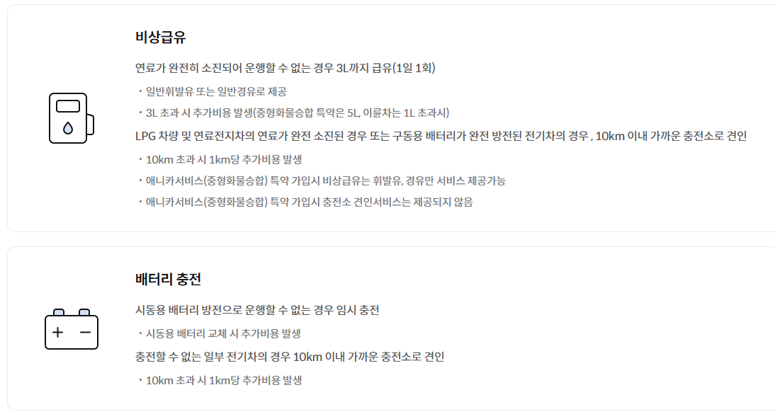 삼성화재 긴급출동서비스 전화번호 1588 5114
