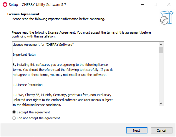 Cherry Utility Software