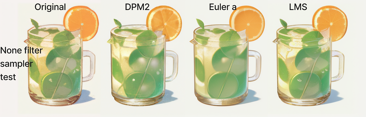 플레이그라운드ai(playgroundai) 샘플러(sampler)비교 - DPM2, Euler a, LMS