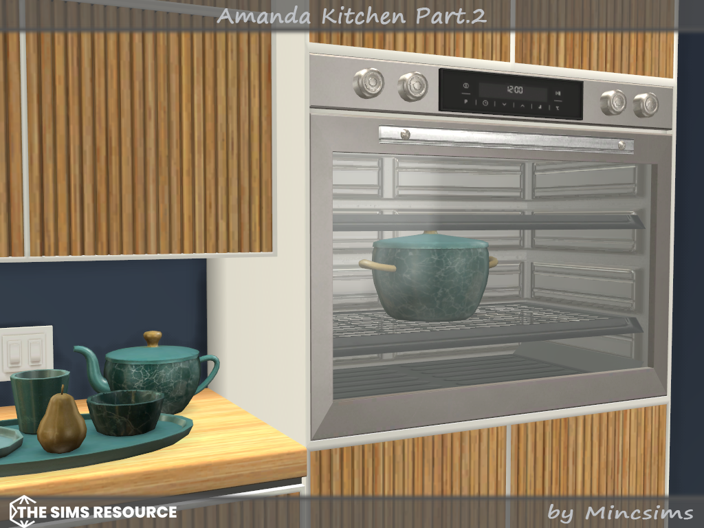Amanda Kitchen Set — MINCSIMS