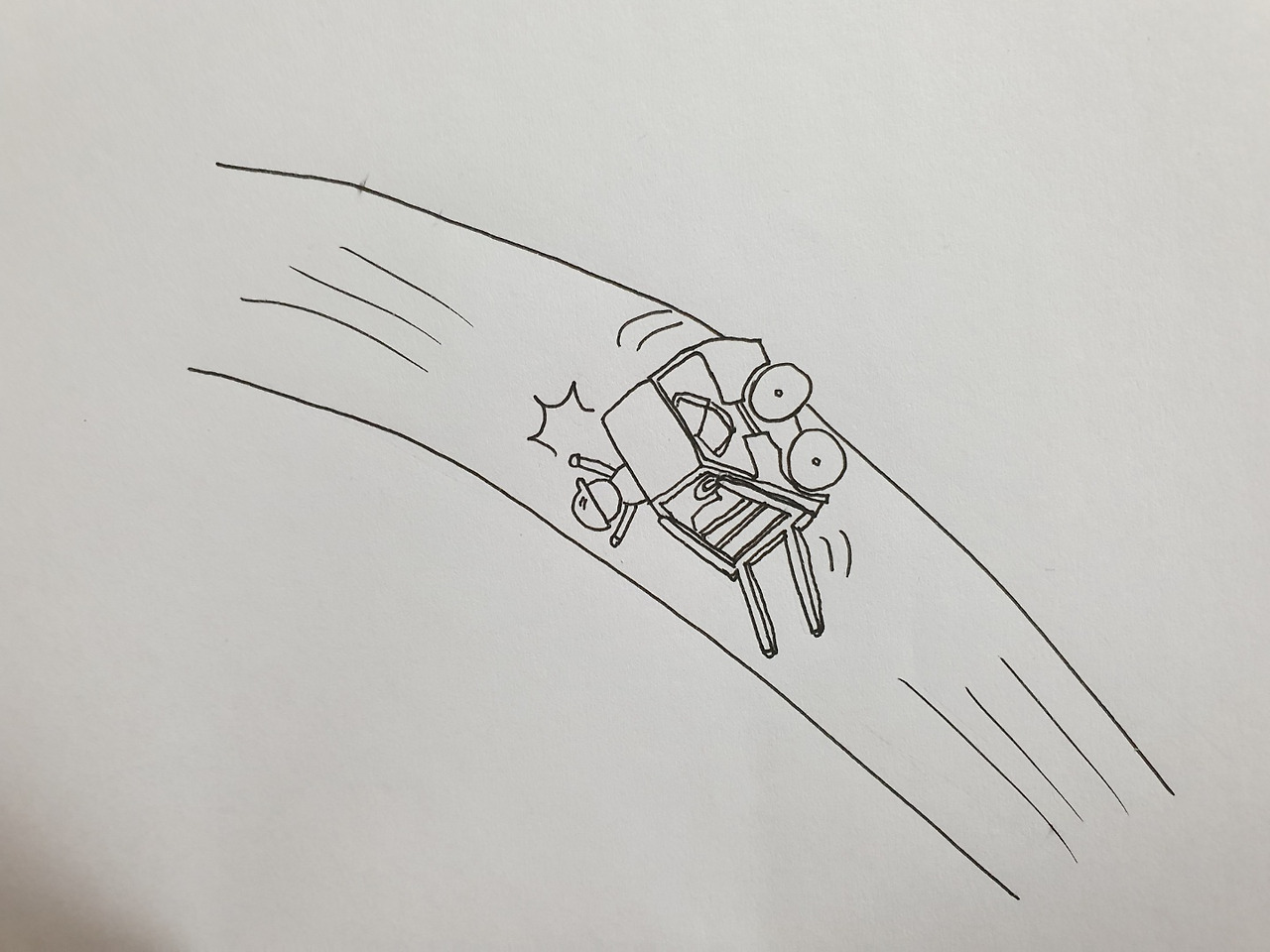 사망사고 54 통영 경사진 도로 운행 중 넘어진 지게차에 깔림