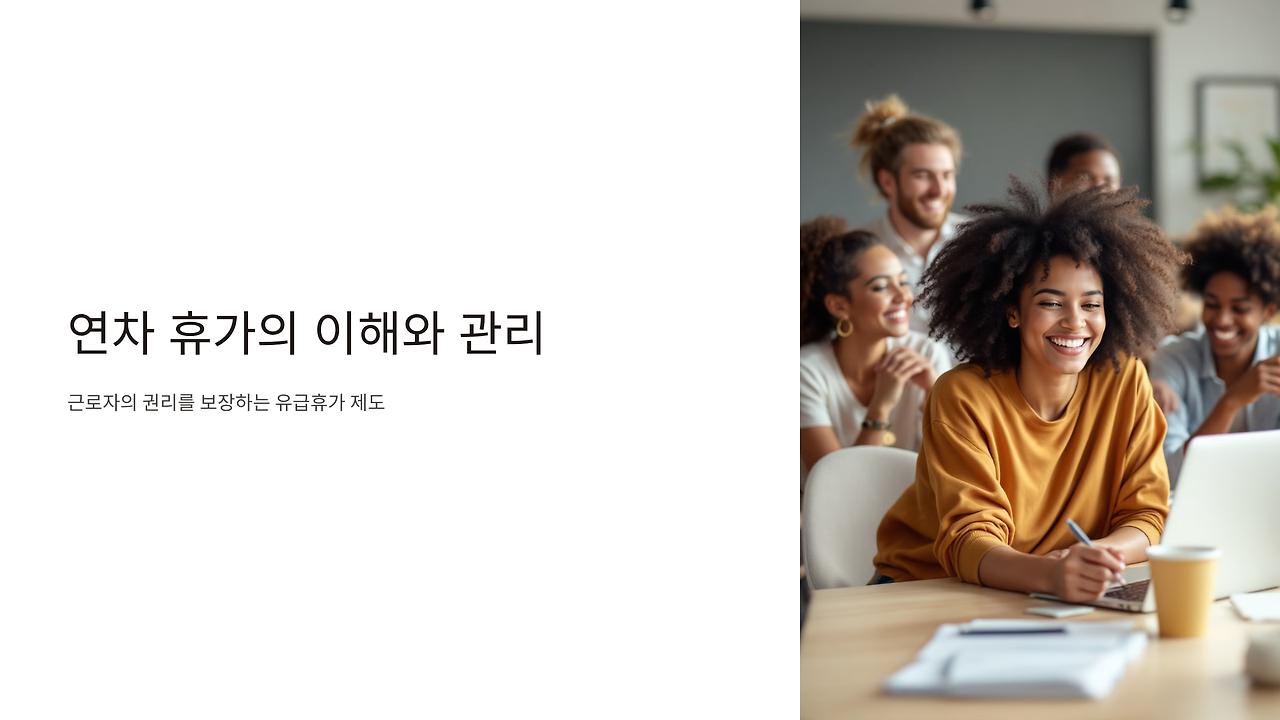 연차 발생기준 개수 계산기 완벽정리