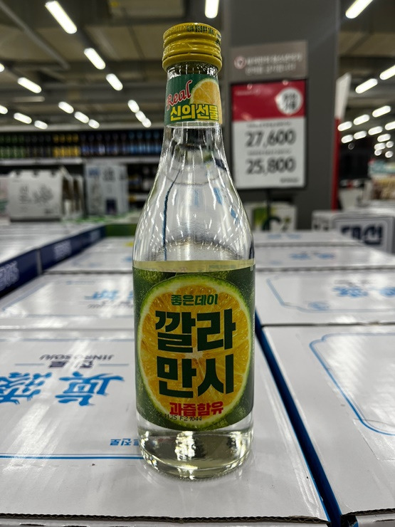 과일소주 종류 도수 가격 소개자몽에 이슬 좋은데이 석류 깔라만시톡소다