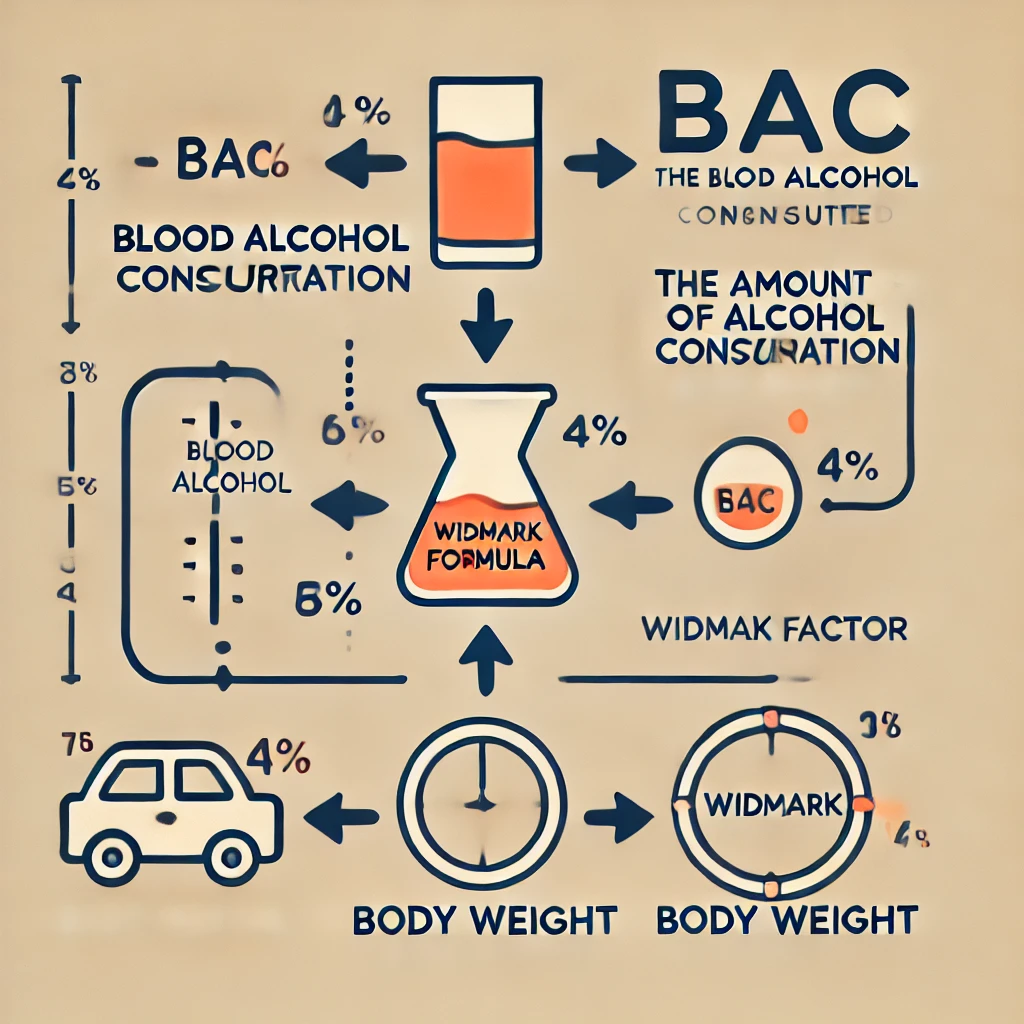 위드마크 공식 (BAC 계산기)