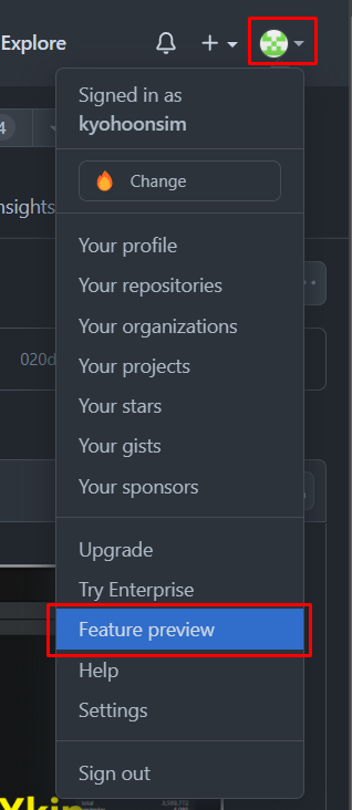 [github] 깃허브 코드 트리 활성화하기 by bskyvision.com