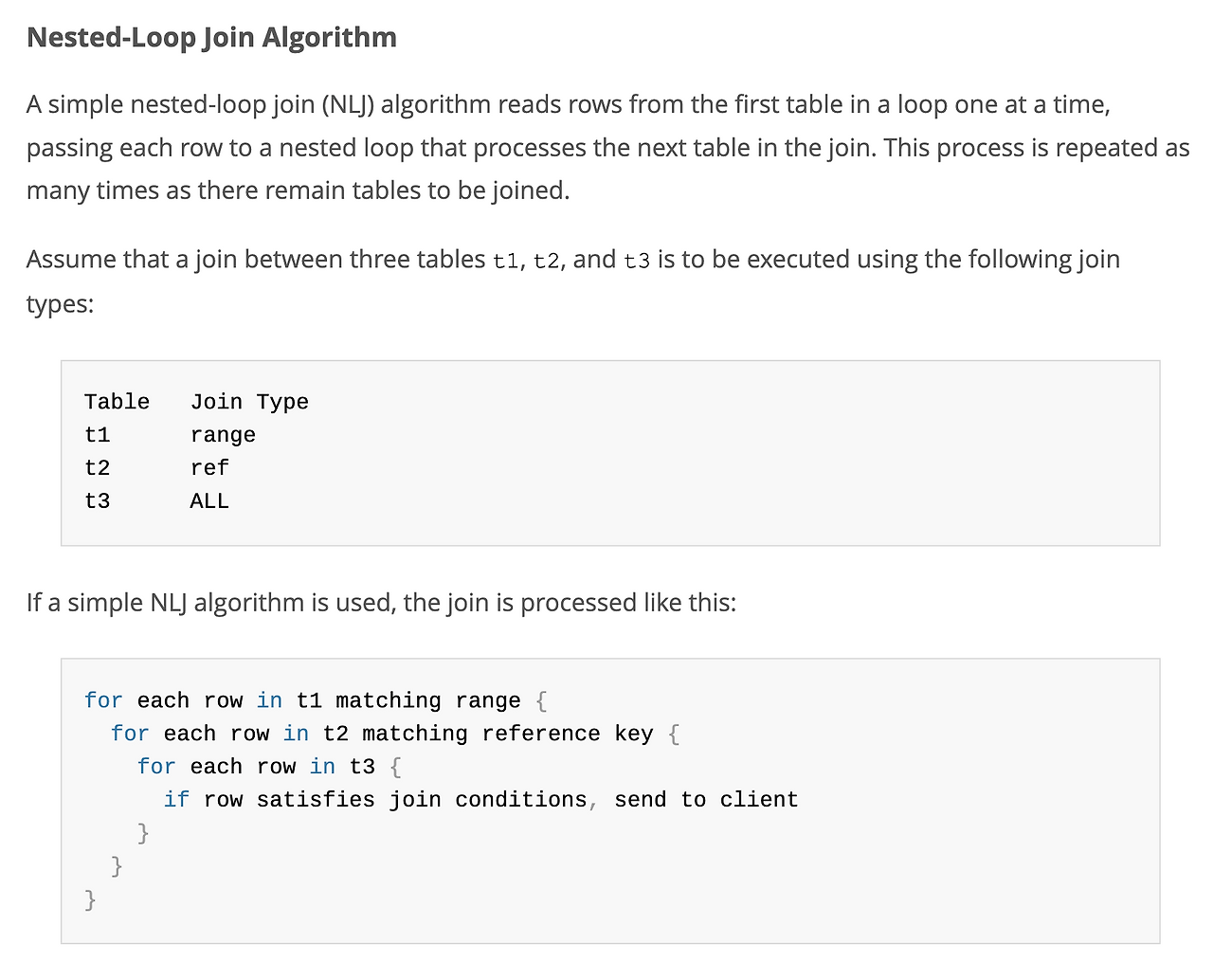 SQL 엔진에서 JOIN 을 수행하는 원리 (MySQL)