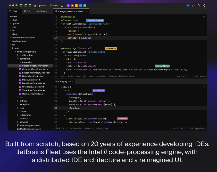 jetbrains fleet :: Father Scott