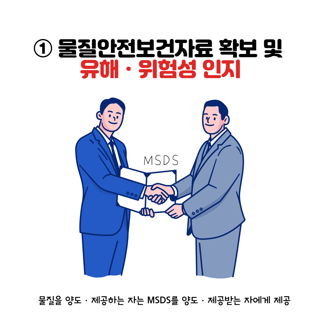 화학물질 취급작업 시 중독예방을 위한 10가지 조치사항