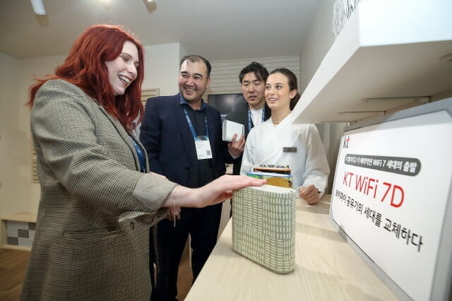 KT, 와이파이7 공유기 국내 첫 출시