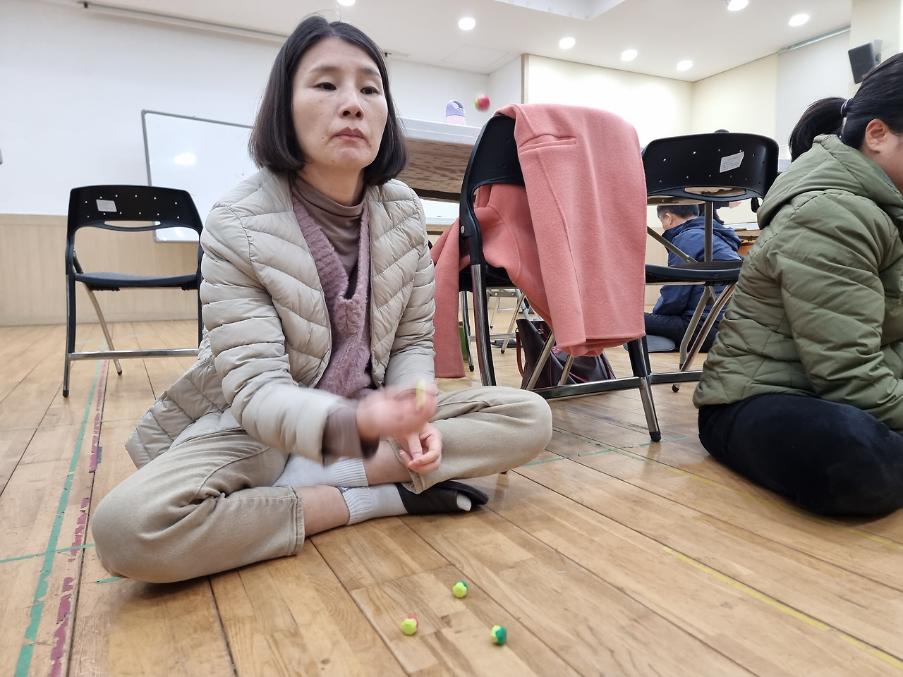 동네친구들 전래놀이 활동가 교육 4회기 쌩쌩이 공기놀이 가위바위보 긴줄넘기 8자놀이 달팽이놀이 떡장수 놀이